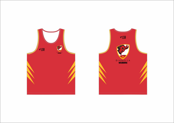 Dianella Cricket Club-Training Singlets - LSR Sports