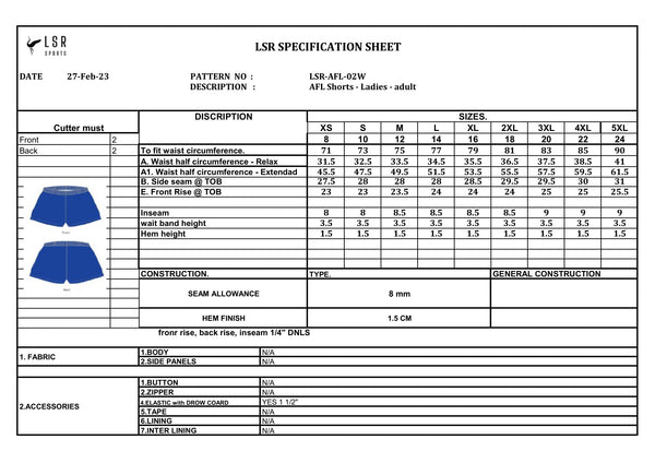 Swan View Football Club Junior/Youth Club Shorts - LSR Sports